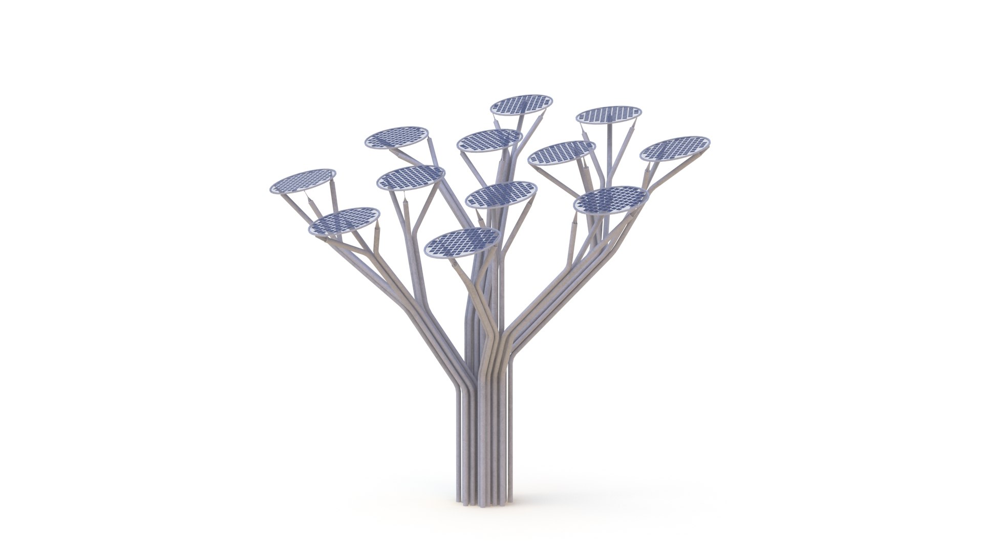 Solar Tree 3D Model - TurboSquid 1972438