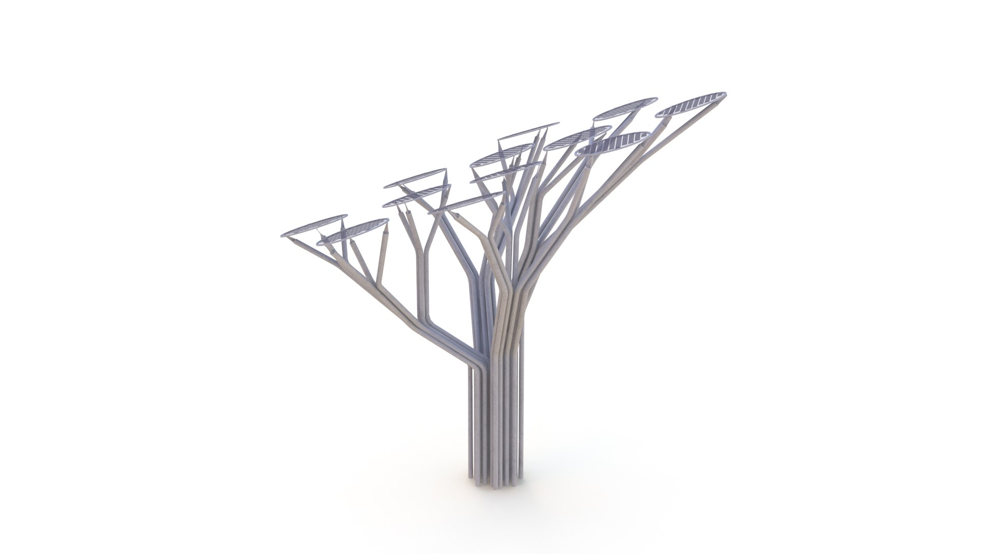 Solar Tree 3D Model - TurboSquid 1972438