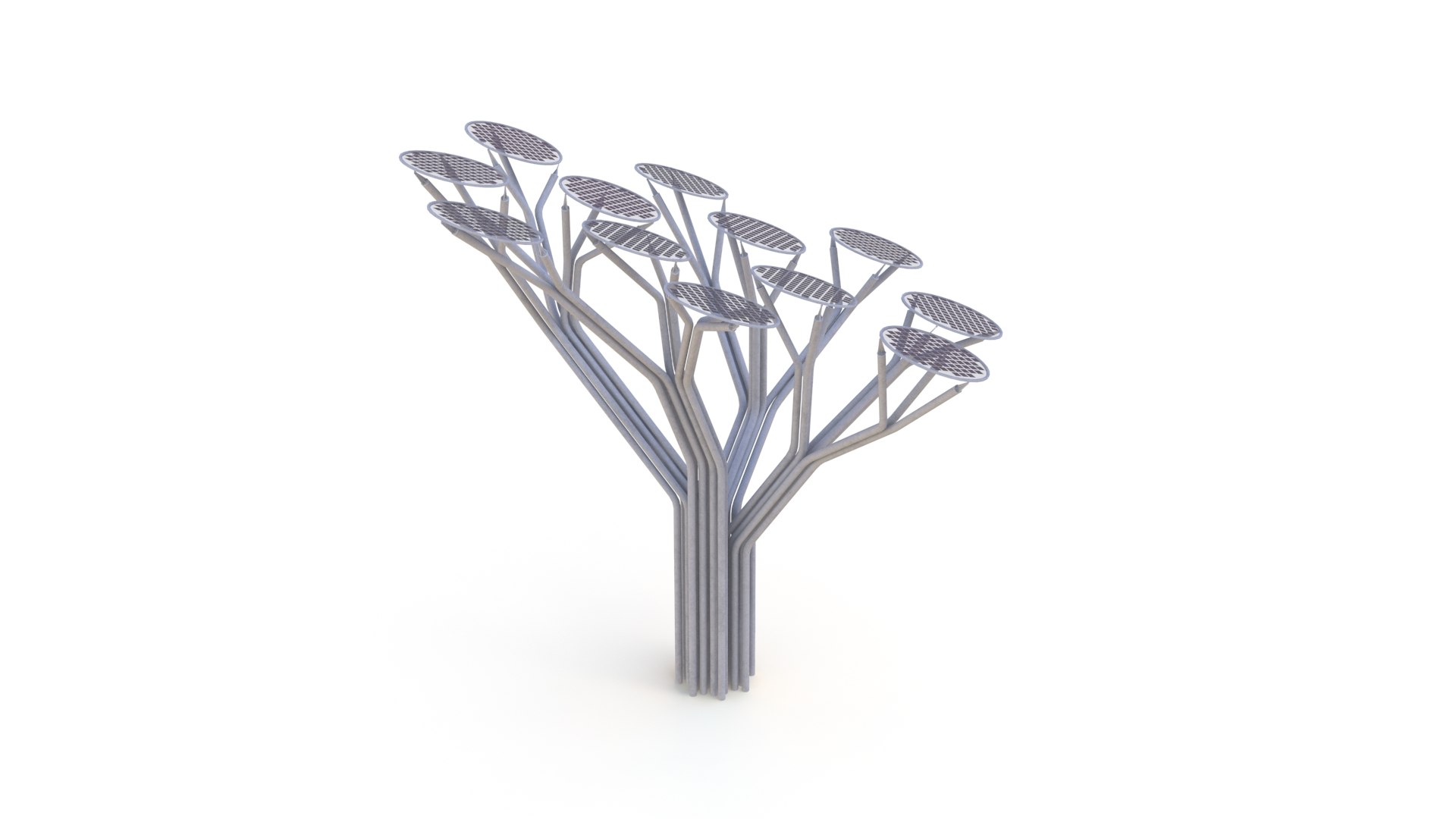 Solar Tree 3D Model - TurboSquid 1972438