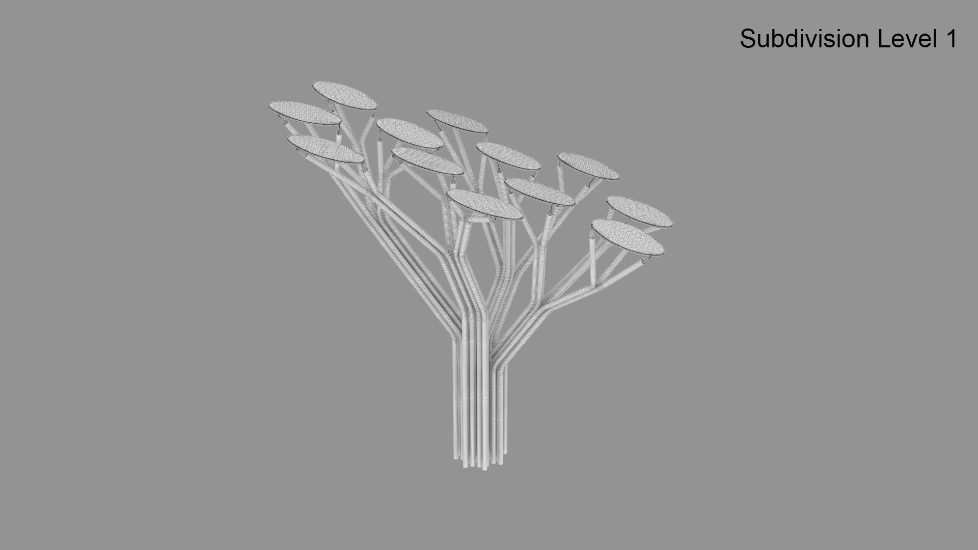 Solar Tree 3D Model - TurboSquid 1972438