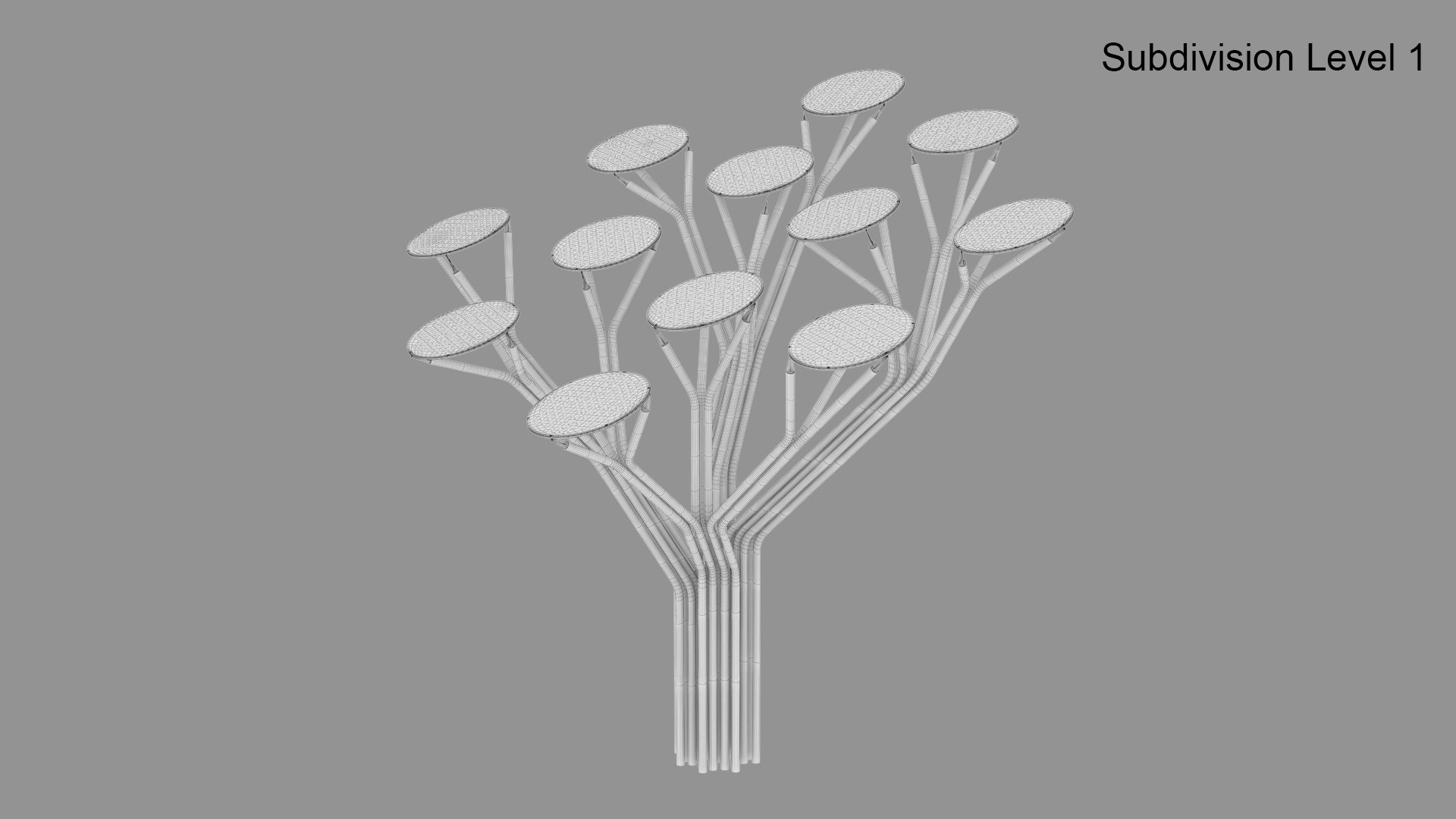 Solar Tree 3D Model - TurboSquid 1972438