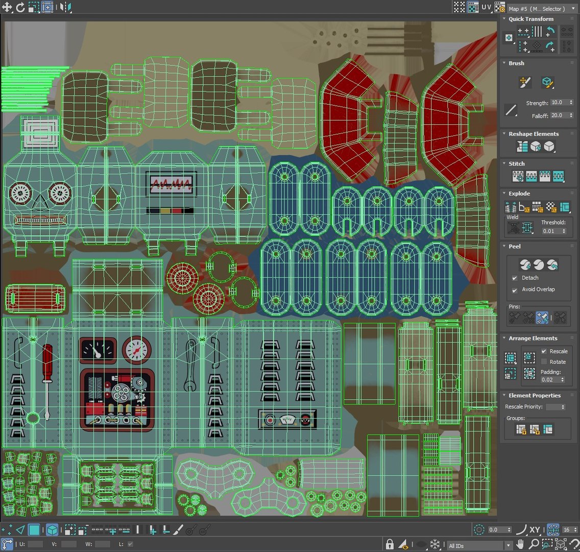 Toy Robot 3D - TurboSquid 1749841