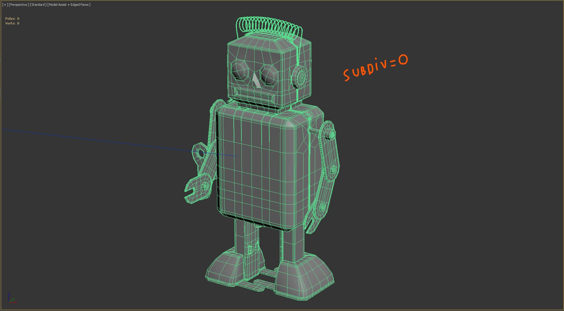 Toy Robot 3D - TurboSquid 1749841