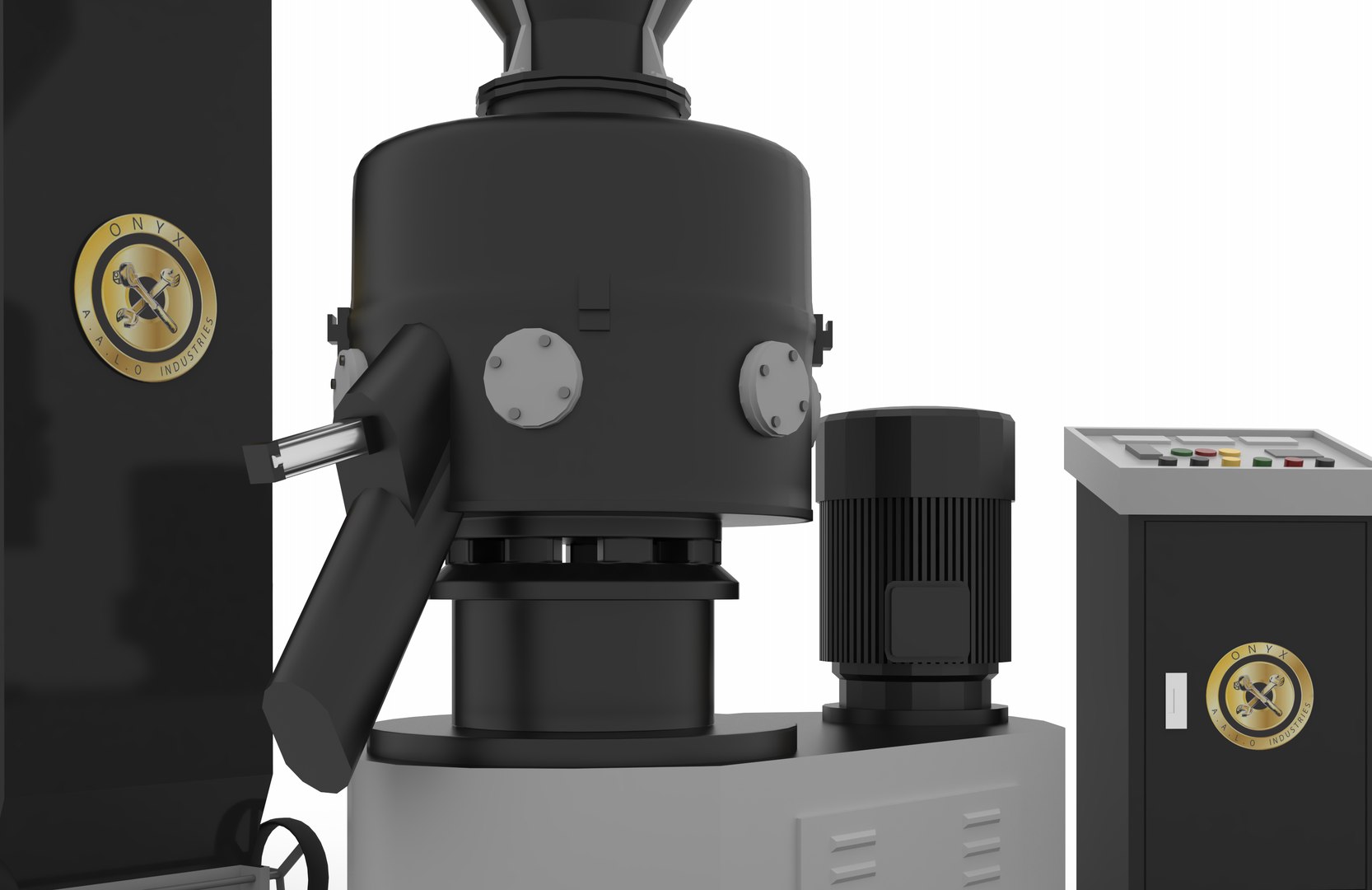 3D Machine Plastic Model - TurboSquid 1621925