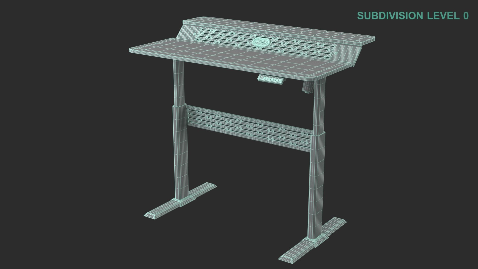 Standing Desk 3D - TurboSquid 1805031