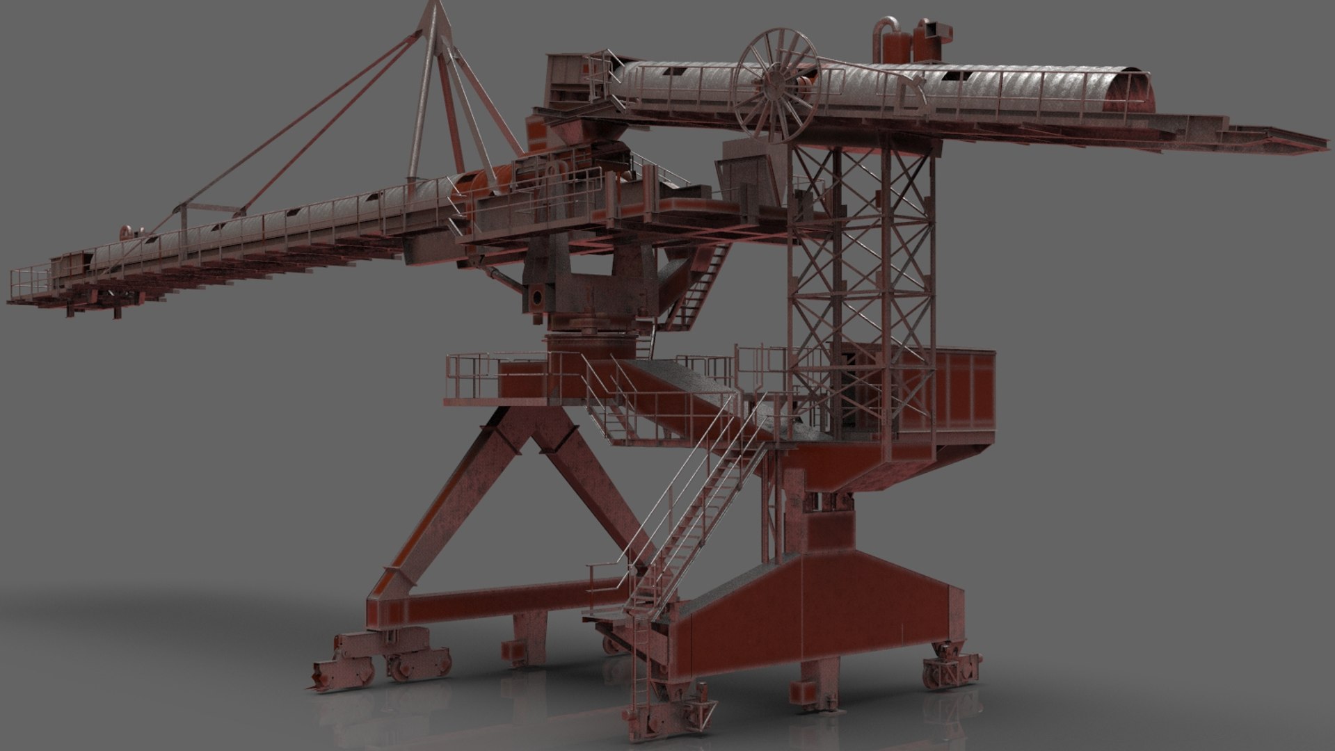 Ship Loader 3D - TurboSquid 1543709