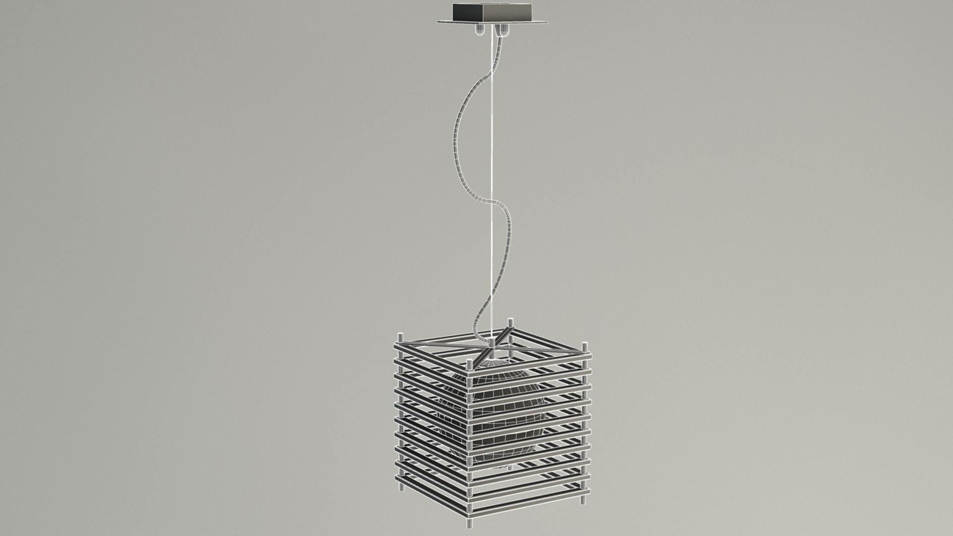 3ds Max Parallel Square Lamp Materials