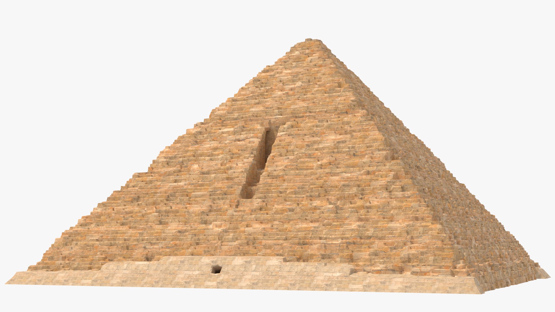 3D Giza Pyramids - TurboSquid 1762149