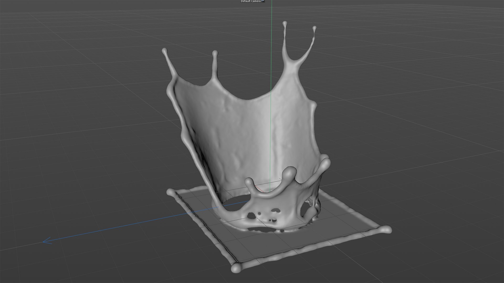 3D Crown Splash Animated - TurboSquid 1856230