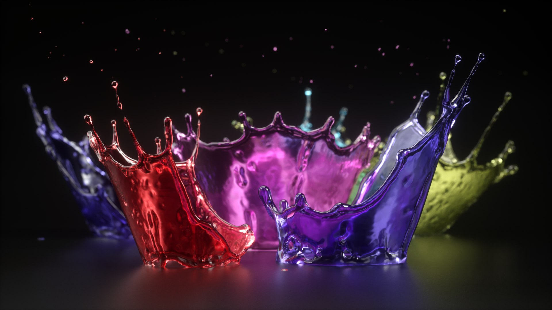 3D Crown Splash Animated - TurboSquid 1856230