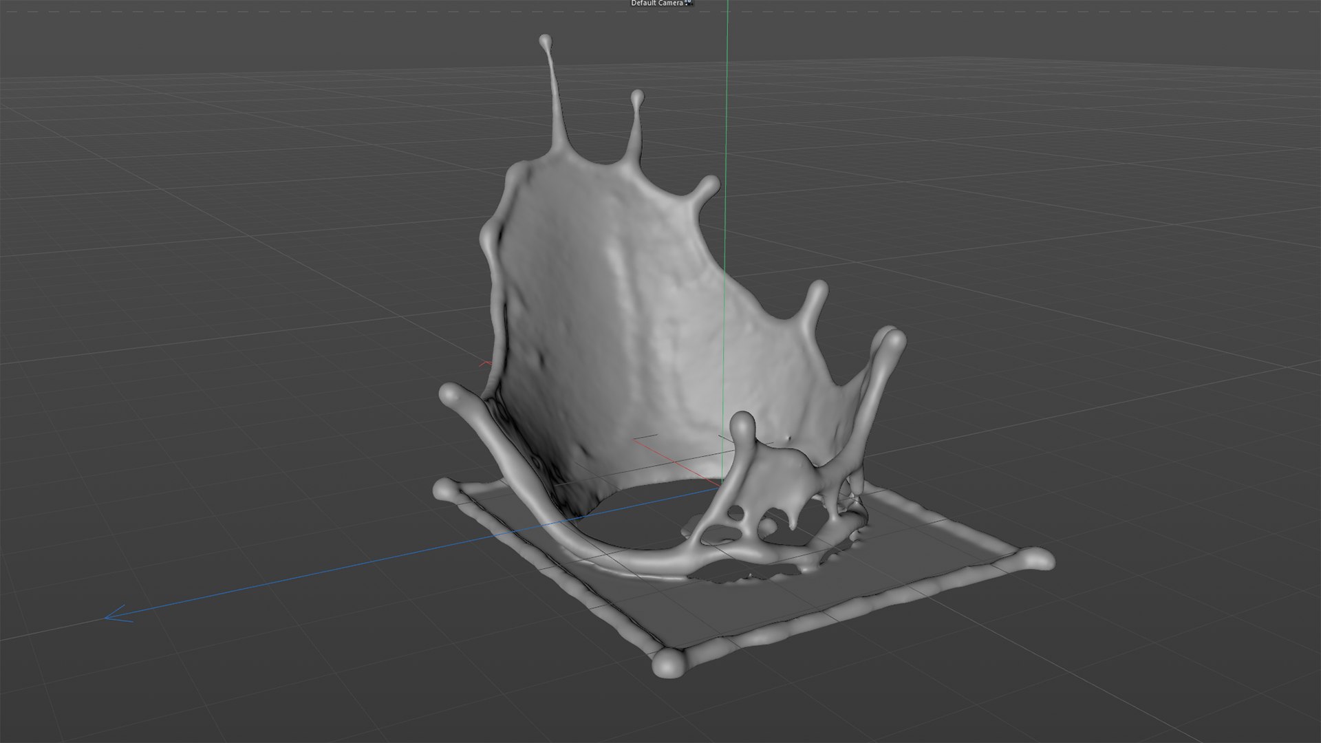 3D Crown Splash Animated - TurboSquid 1856230