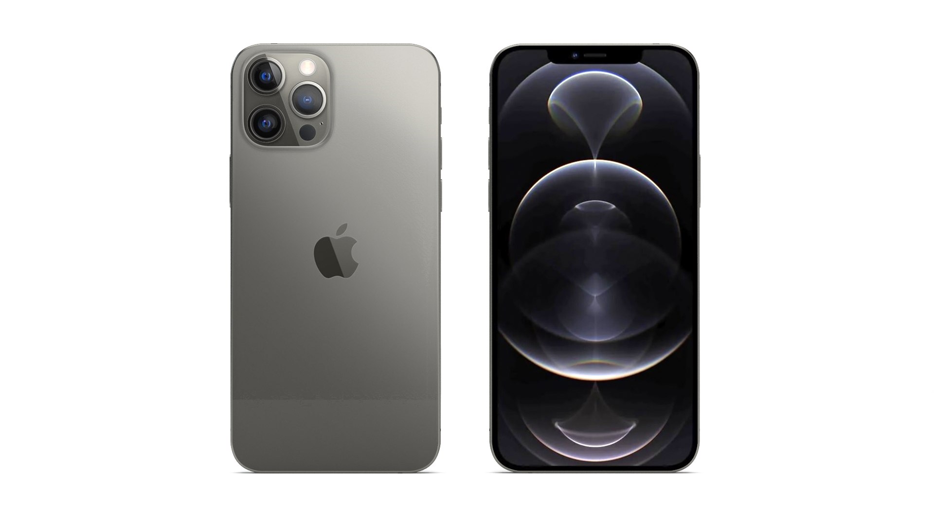 IPhone 12 Pro Max Graphite 3D Model - TurboSquid 2046810
