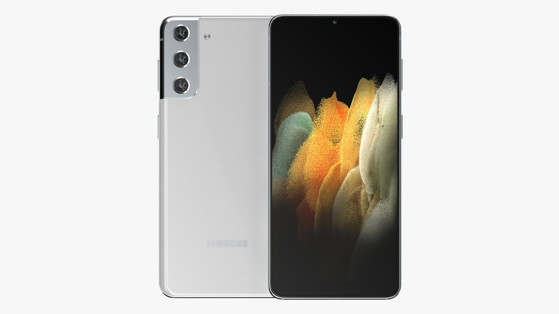 Samsung galaxy s21 gray 3D model - TurboSquid 1641439