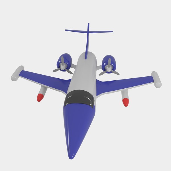 3d model toy airplane