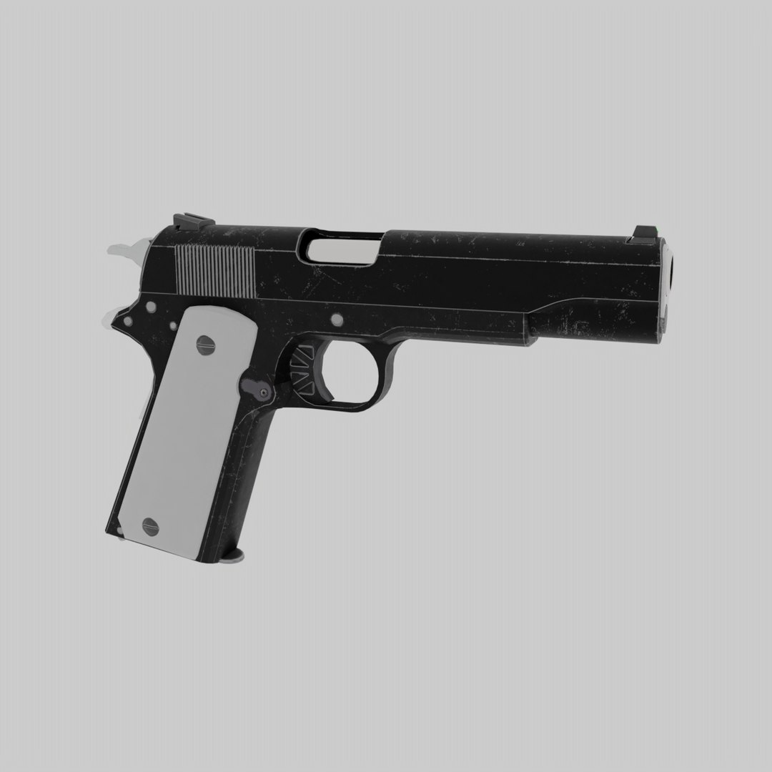 Colt 1911 3D Model - TurboSquid 1751581