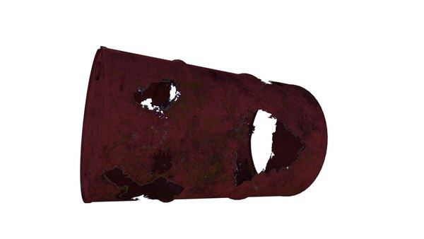 Barrel corroded 3D - TurboSquid 1488944