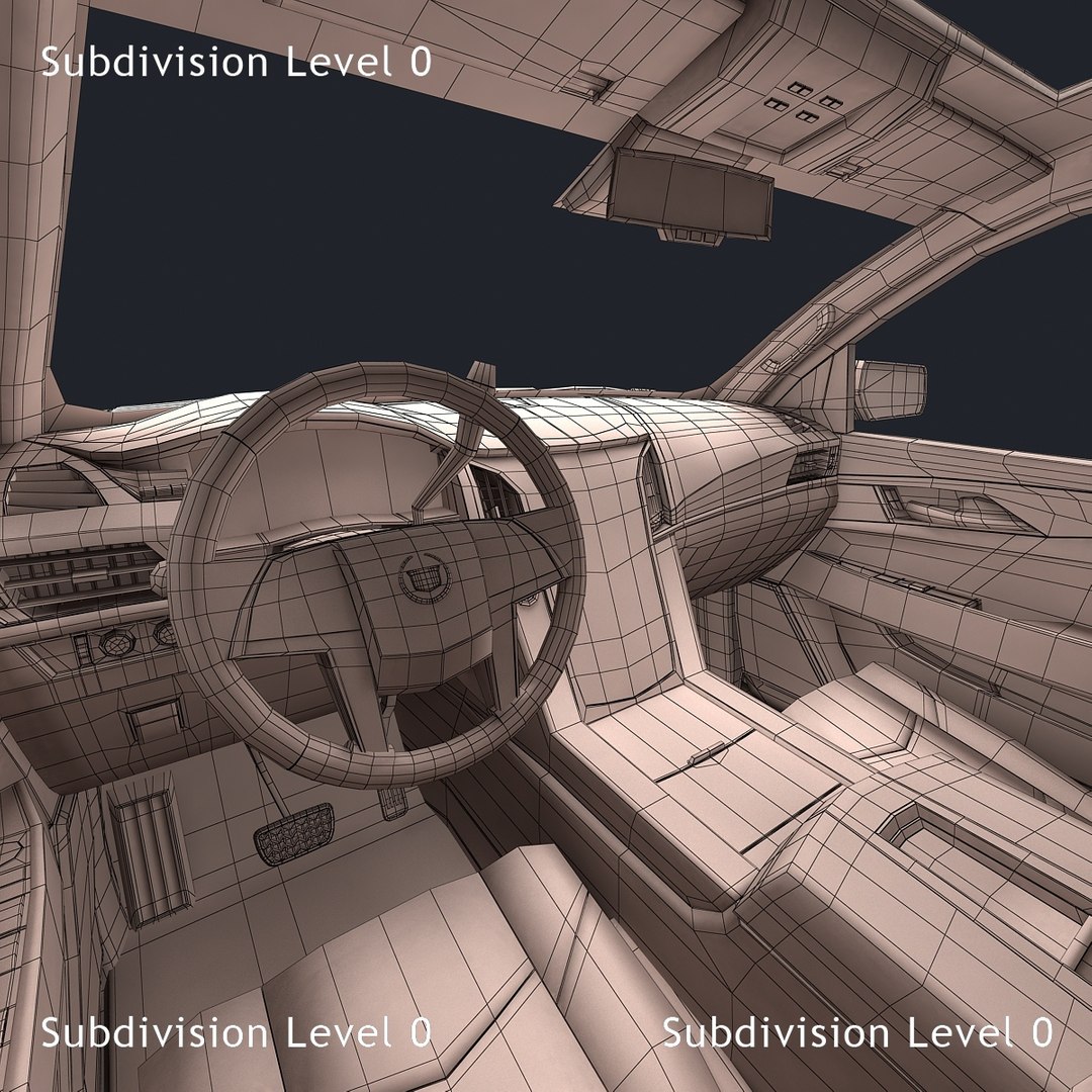 3d 2015 Cadillac Escalade Model