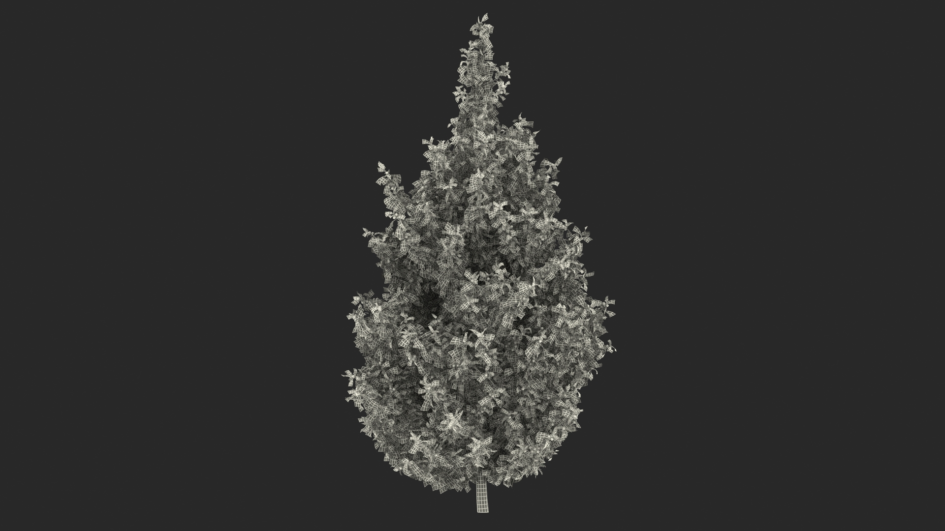 Holly Tree With Berries 3D Model - TurboSquid 1870643