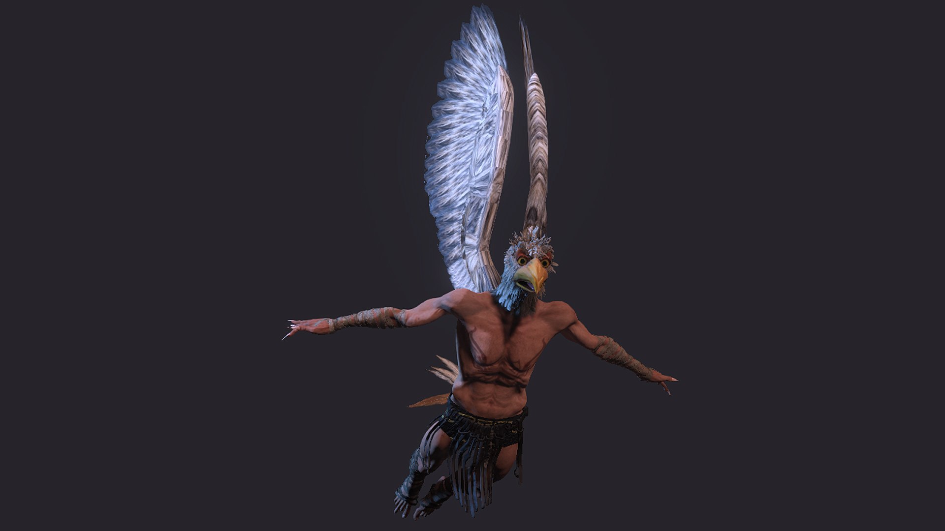 Eagle Man 3D Model - TurboSquid 1863834