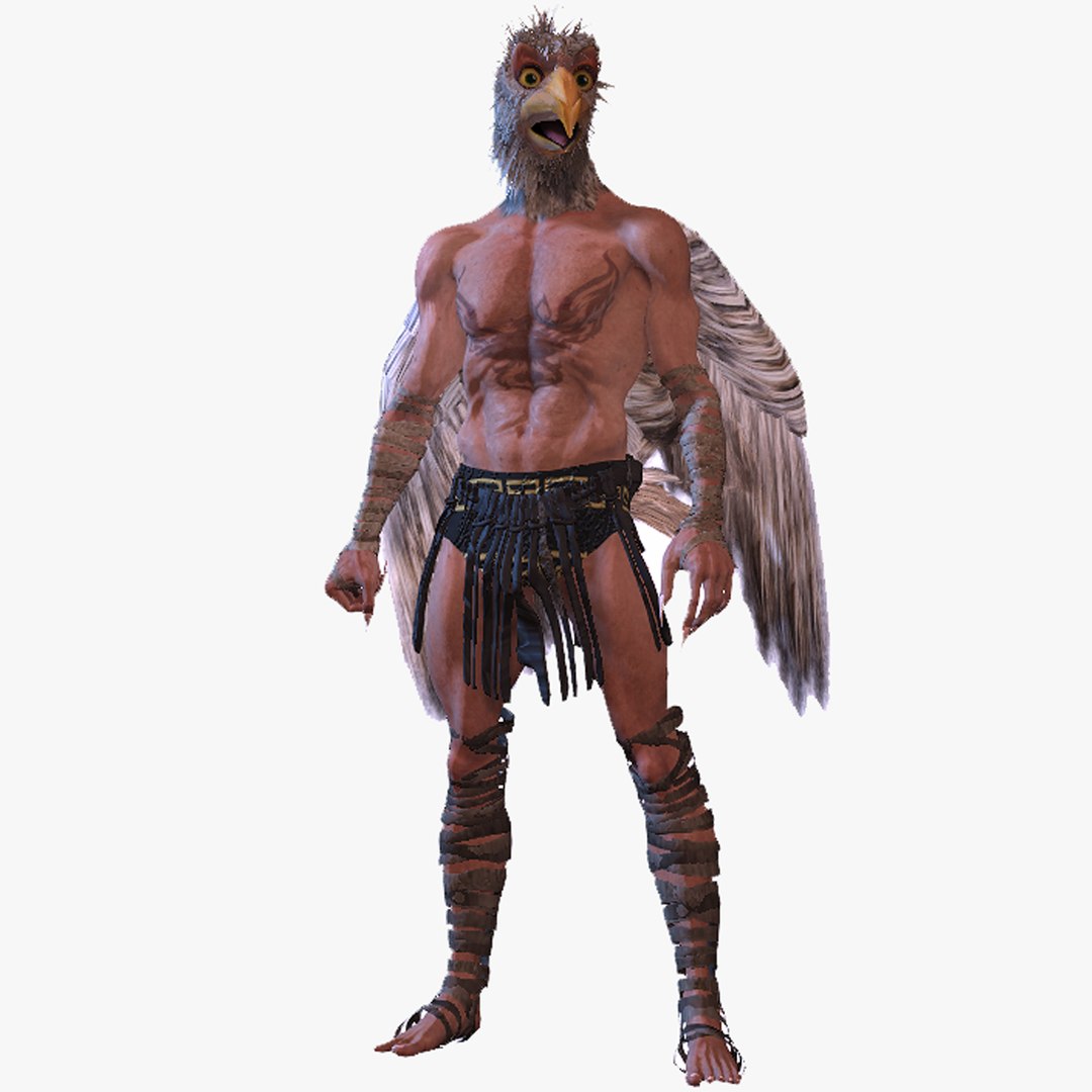 Eagle man 3D model - TurboSquid 1863834