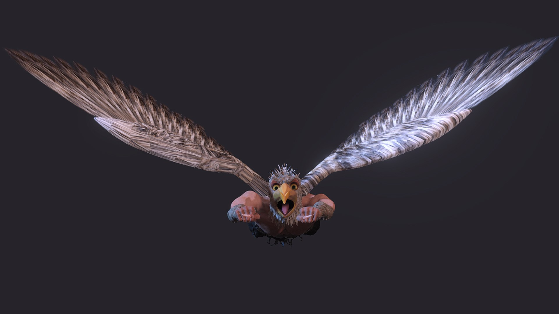 Eagle Man 3D Model - TurboSquid 1863834