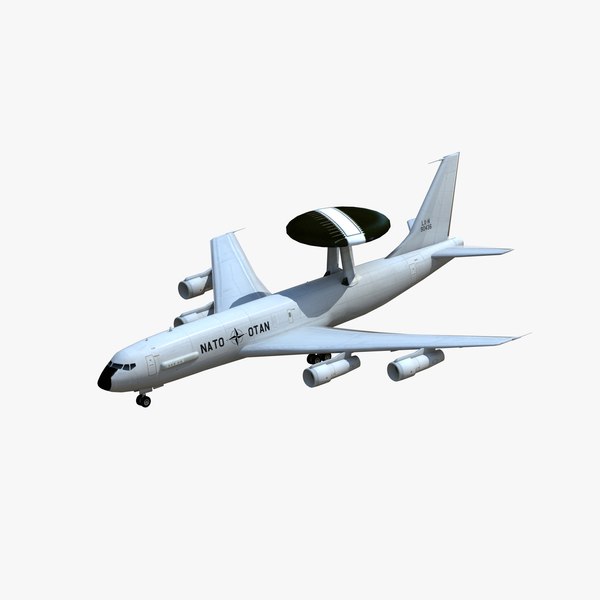 modelo 3d E-3 Sentry AWACS - TurboSquid 1655227