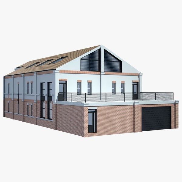 Warehouse house 3D model - TurboSquid 1672295