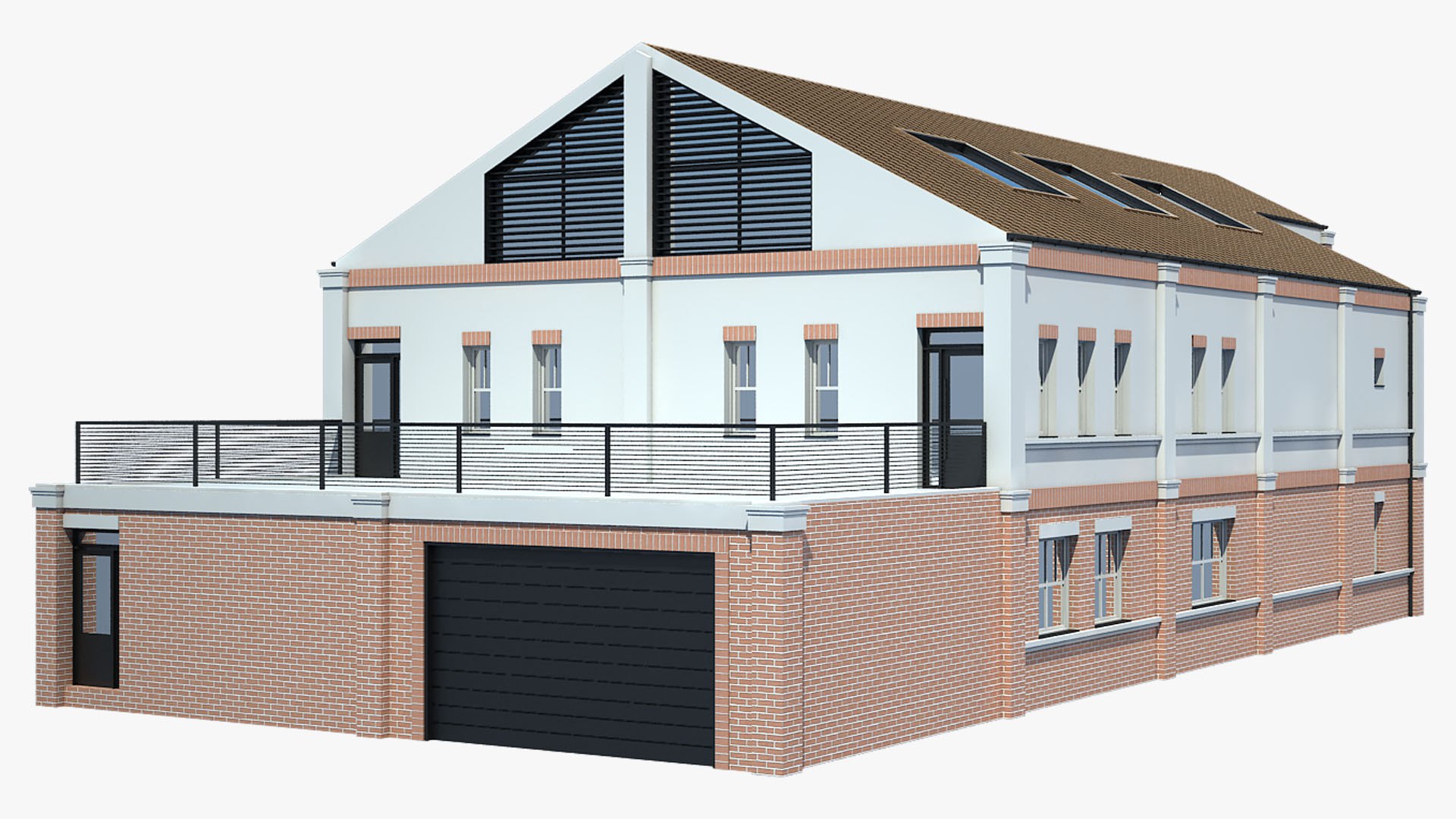 Warehouse House 3D Model - TurboSquid 1672295