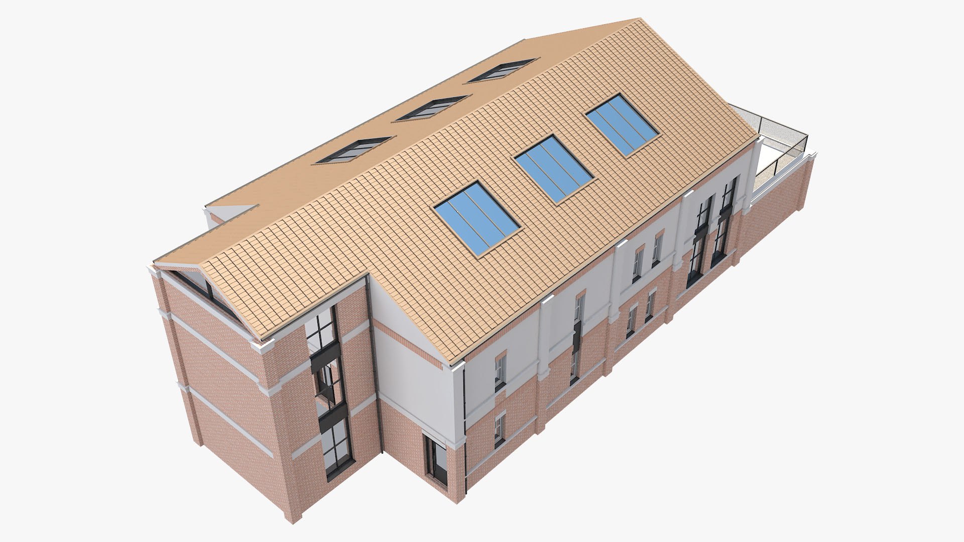 Warehouse House 3D Model - TurboSquid 1672295