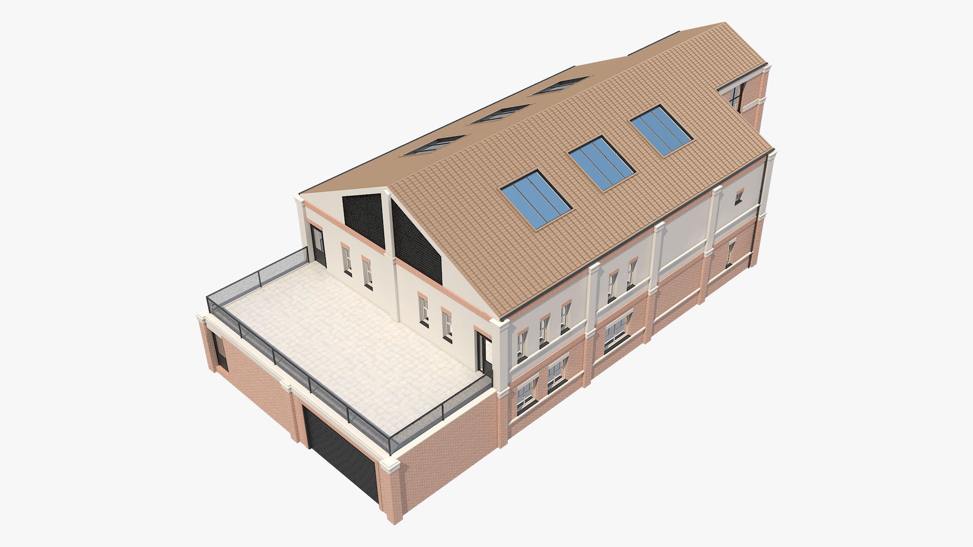 Warehouse House 3D Model - TurboSquid 1672295