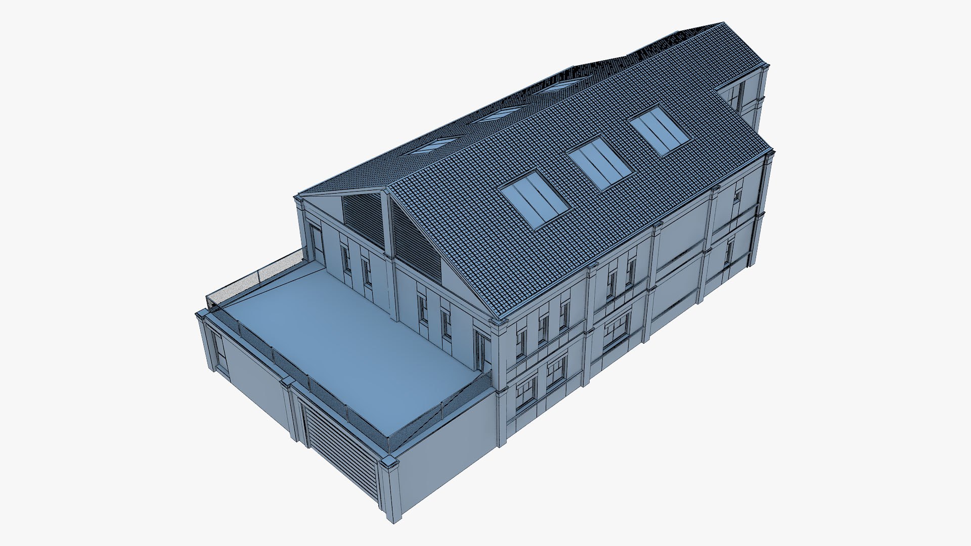 Warehouse House 3D Model - TurboSquid 1672295