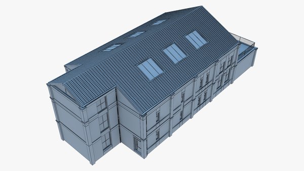 Warehouse house 3D model - TurboSquid 1672295
