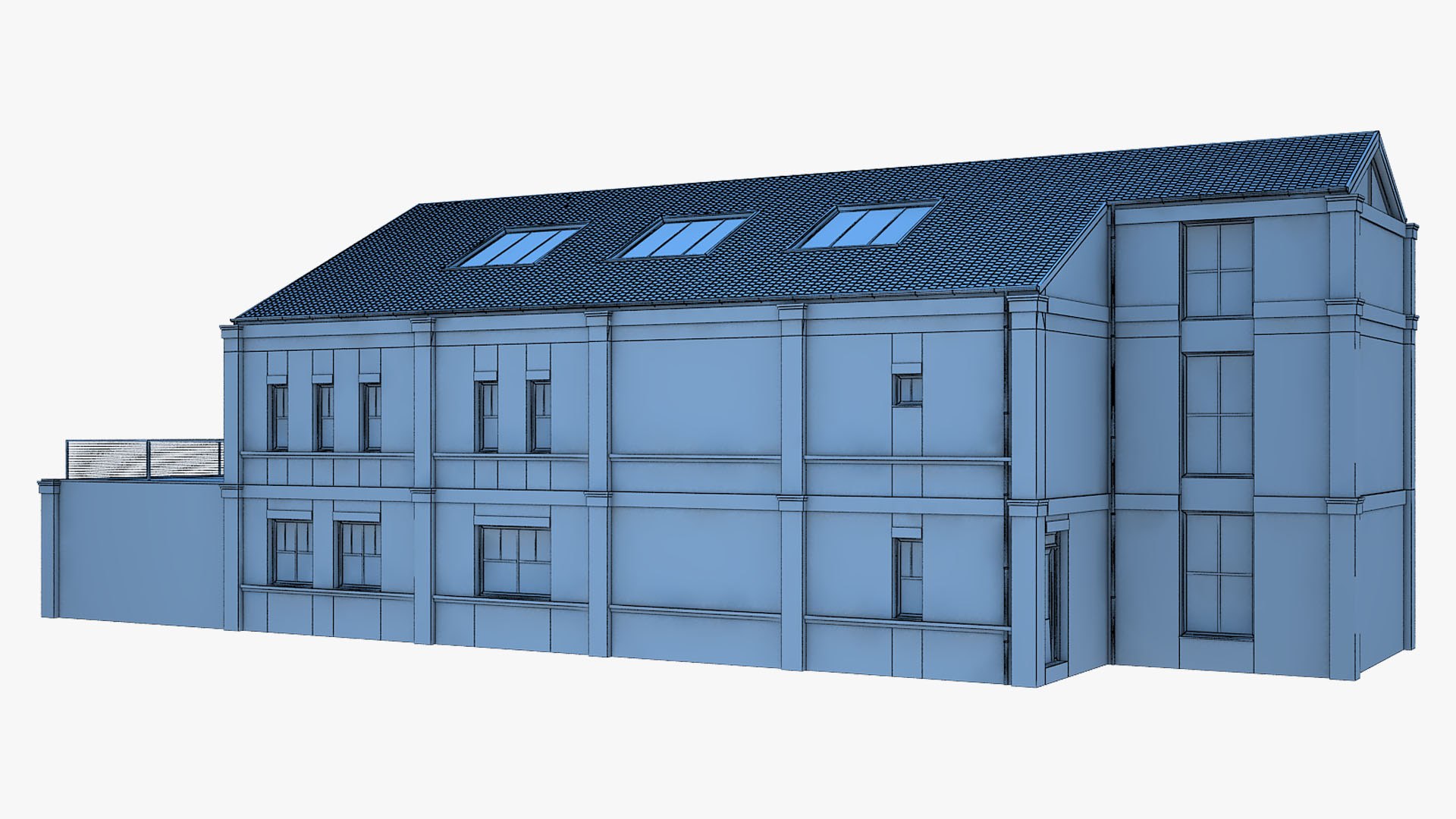 Warehouse House 3D Model - TurboSquid 1672295