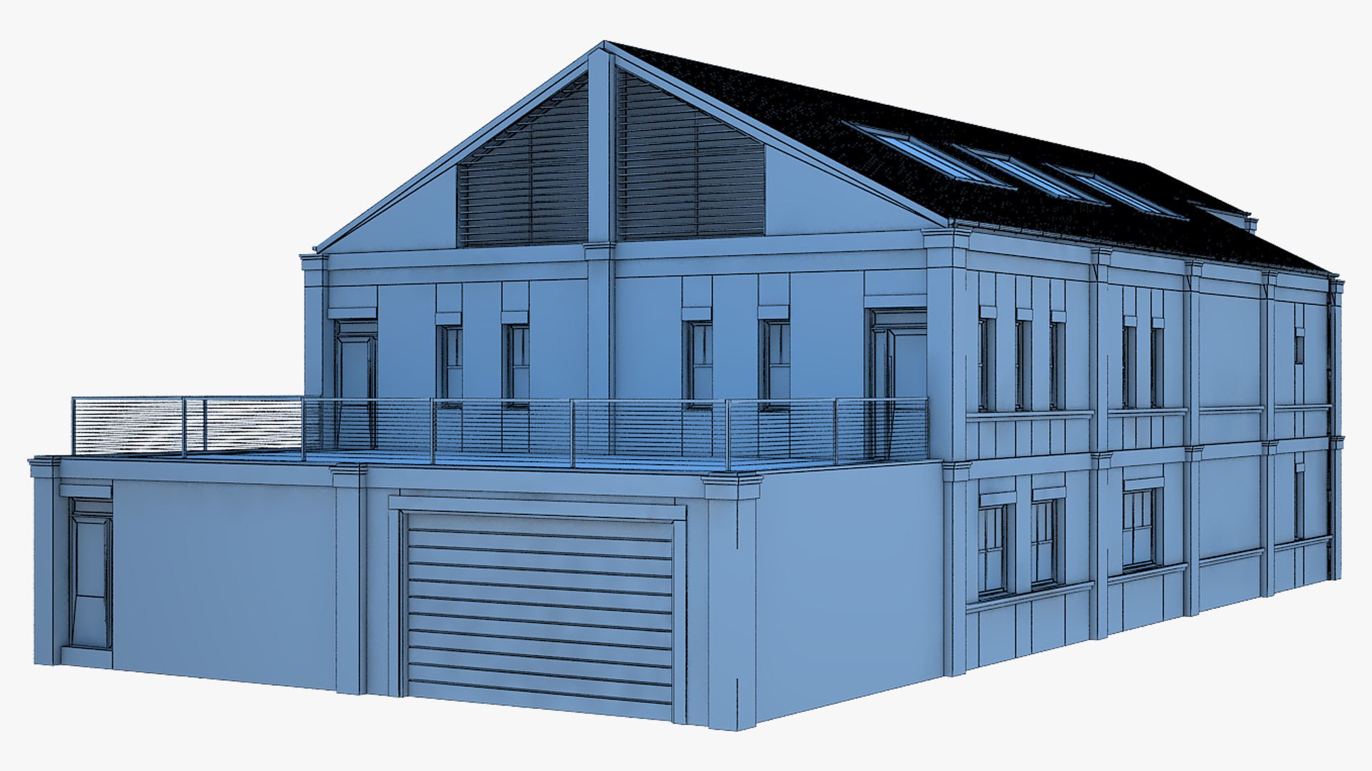 Warehouse House 3D Model - TurboSquid 1672295