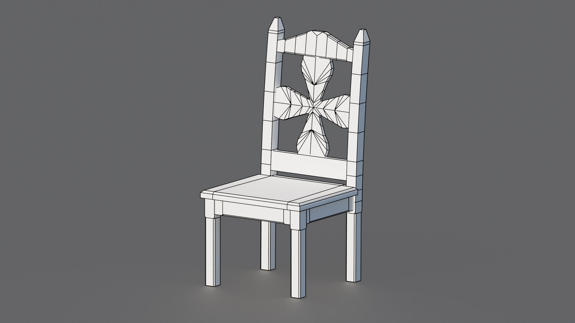Stylized Chair 3D Model - TurboSquid 2208063