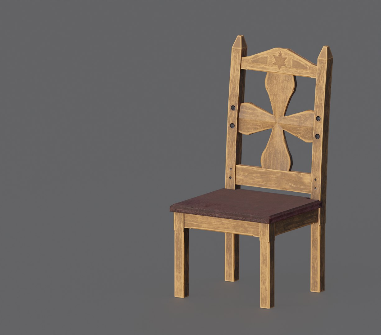 Stylized Chair 3D Model - TurboSquid 2208063