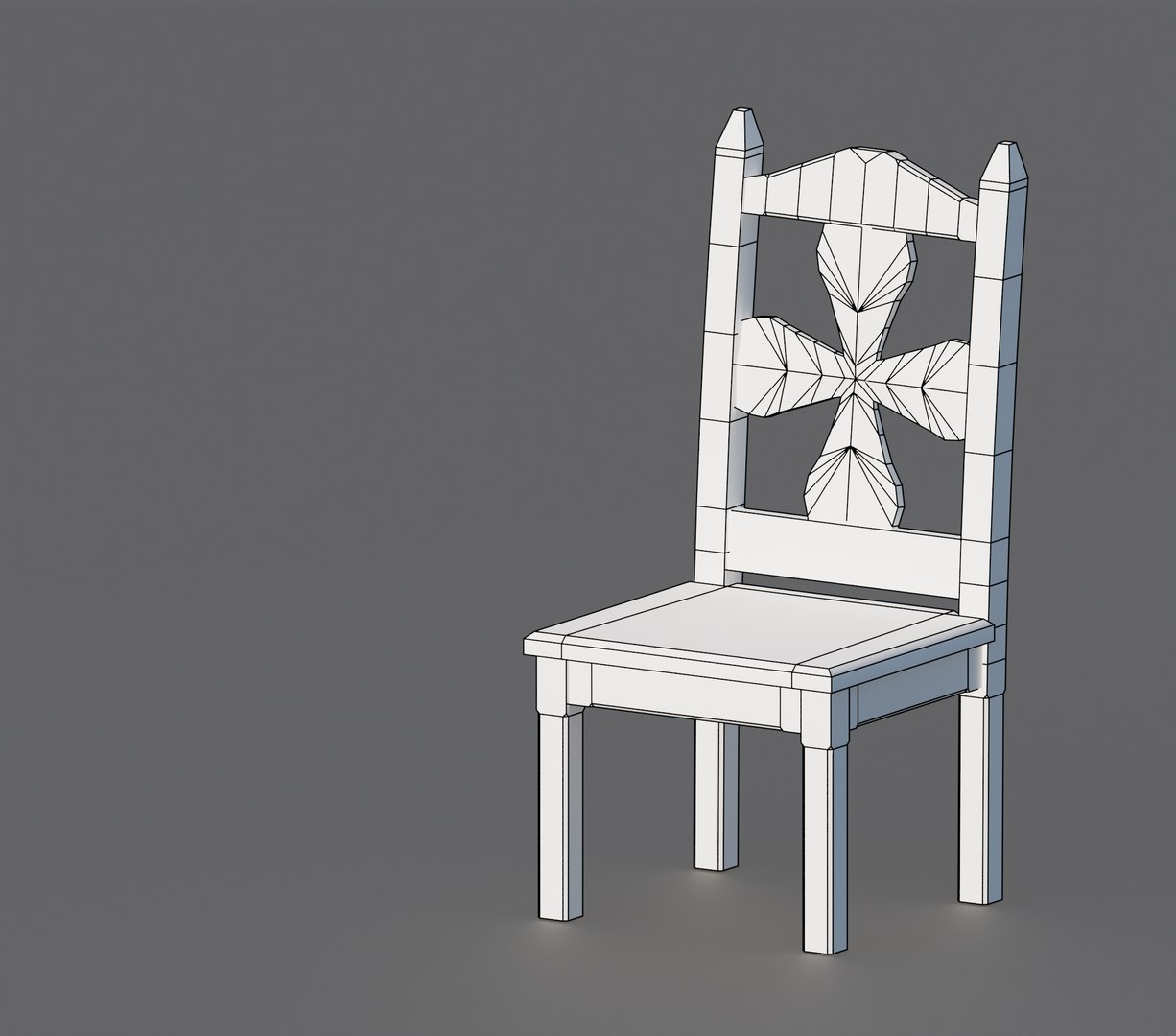 Stylized Chair 3D Model - TurboSquid 2208063