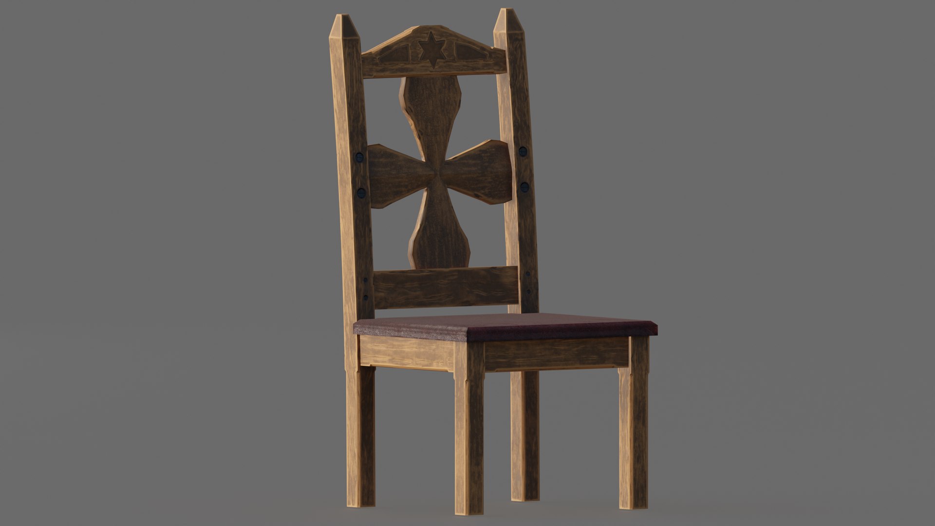 Stylized Chair 3D Model - TurboSquid 2208063
