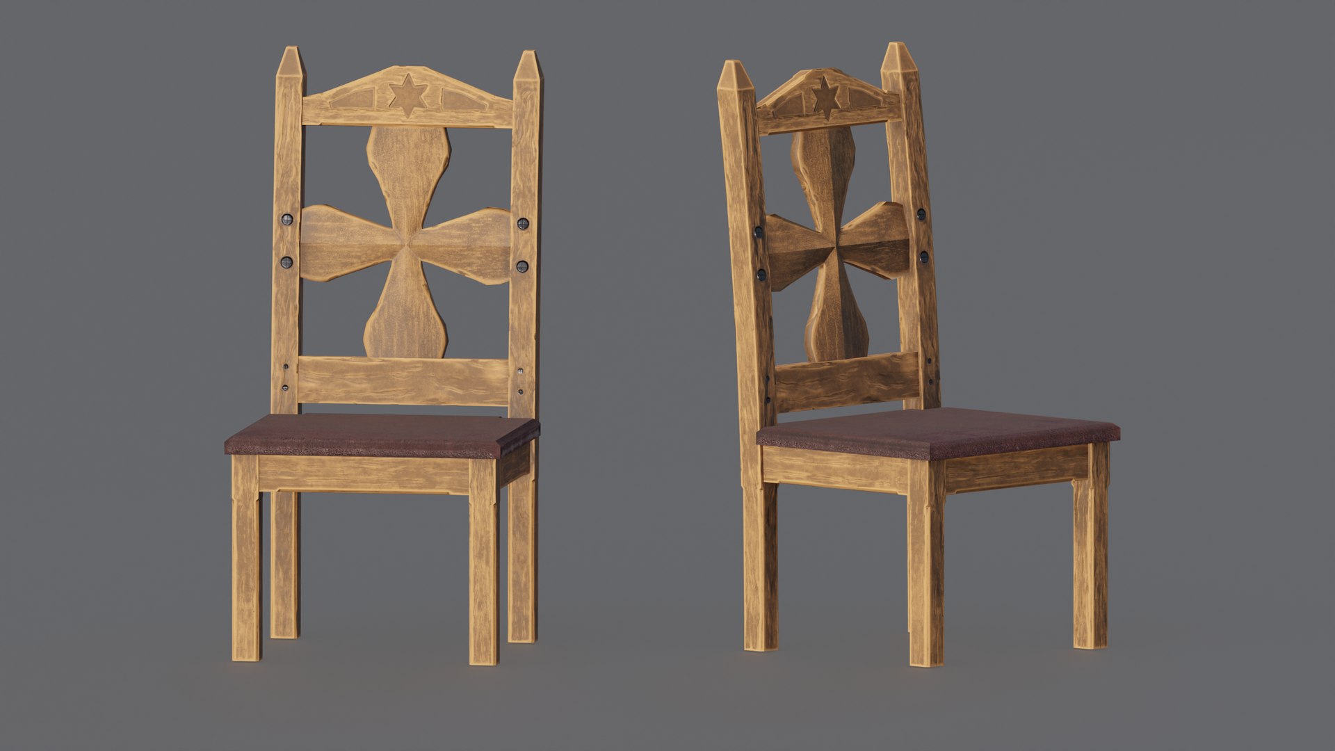 Stylized Chair 3D Model - TurboSquid 2208063