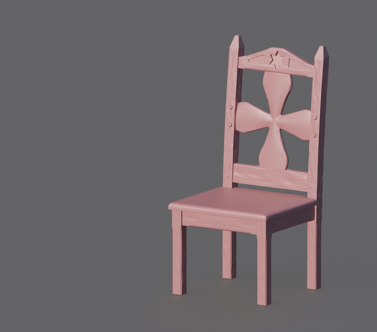 Stylized Chair 3D Model - TurboSquid 2208063