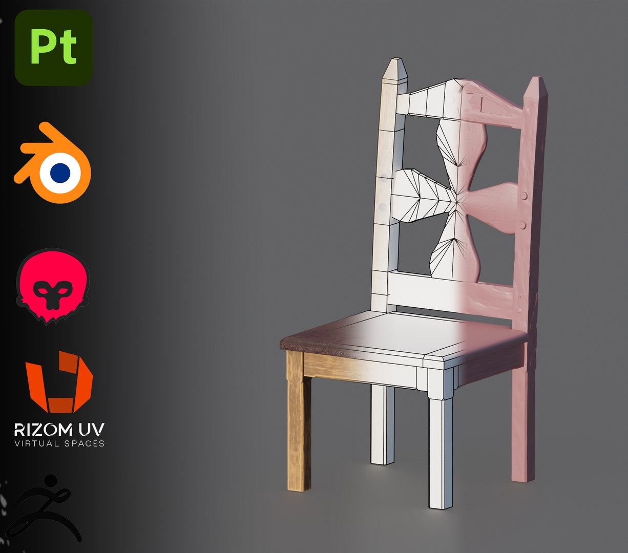 Stylized Chair 3D Model - TurboSquid 2208063