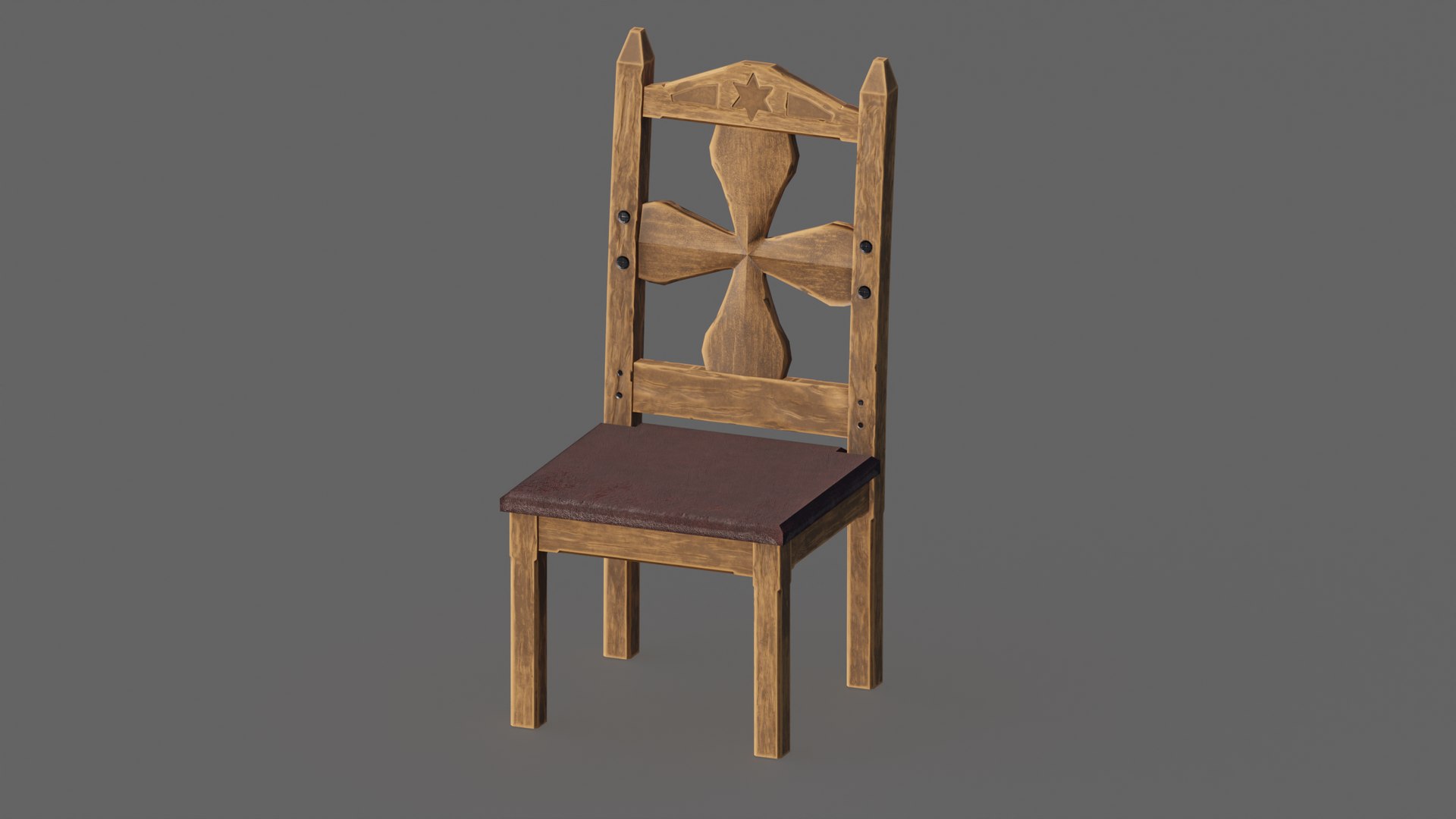 Stylized Chair 3D Model - TurboSquid 2208063