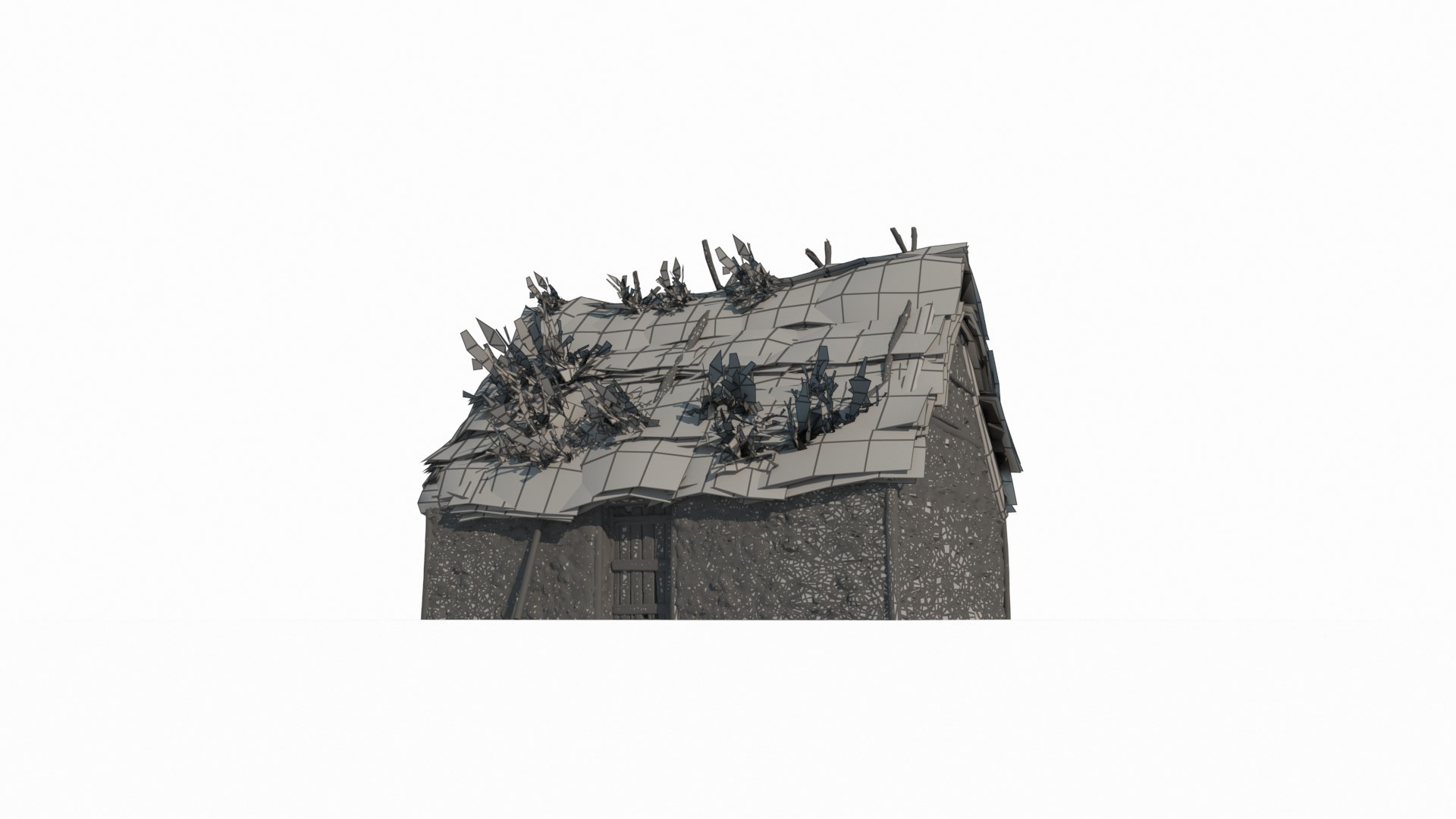 3D Medieval Thatched Hut Model - TurboSquid 2327599