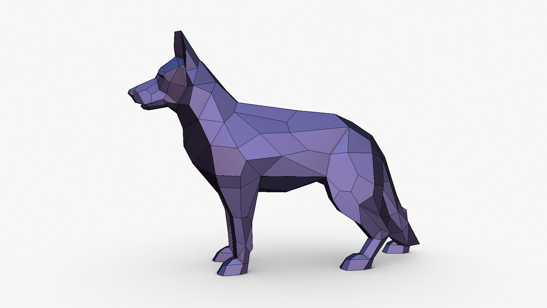 German Shepherd Model - TurboSquid 1974221
