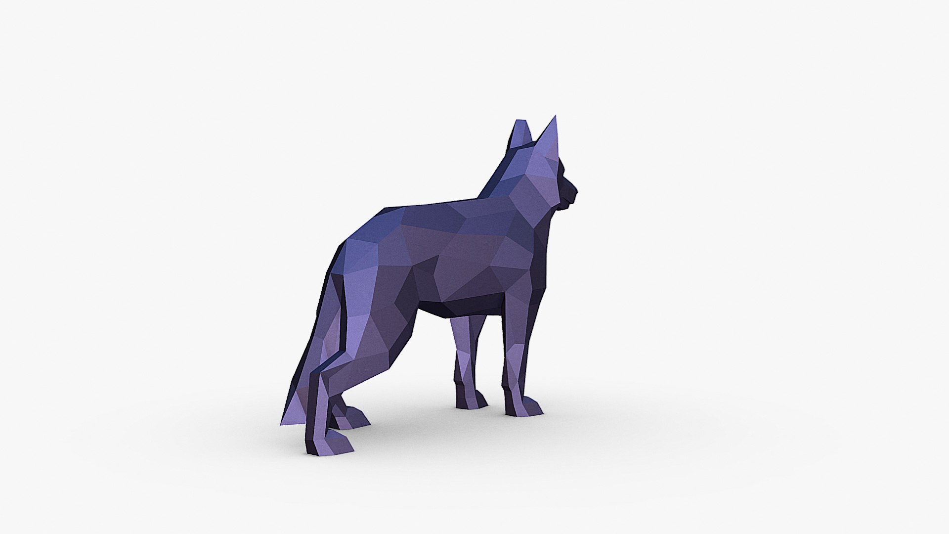 German Shepherd Model - TurboSquid 1974221