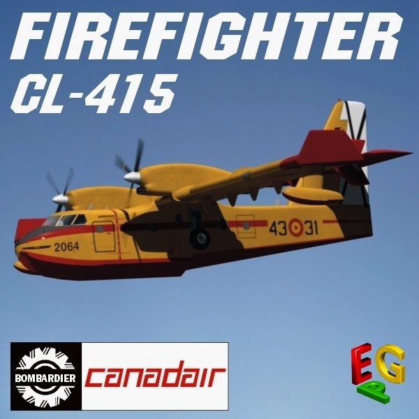 Bombardier CL-415 3D Models for Download | TurboSquid