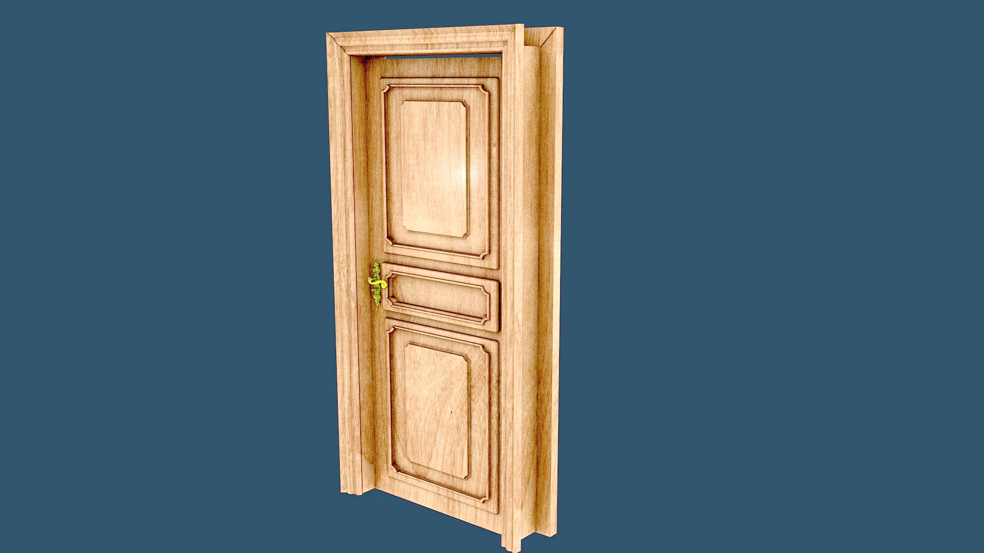 THE DOOR 3D - TurboSquid 1730391