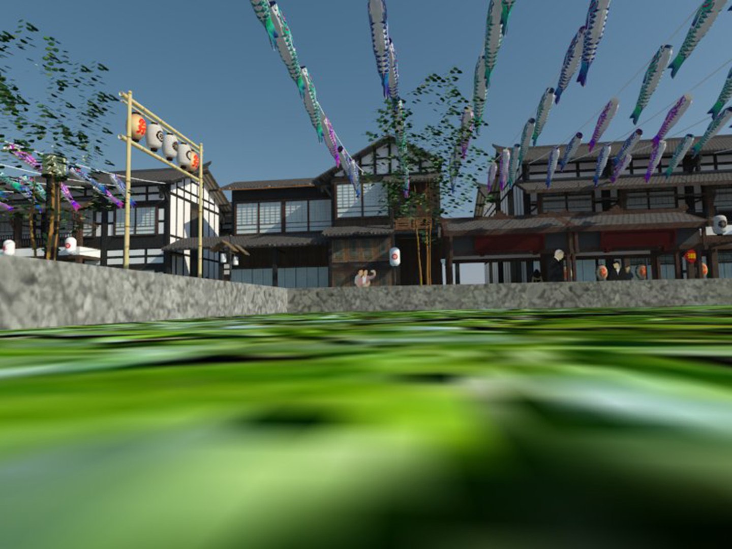 Chinatown With Simple Design 3D - TurboSquid 2133298