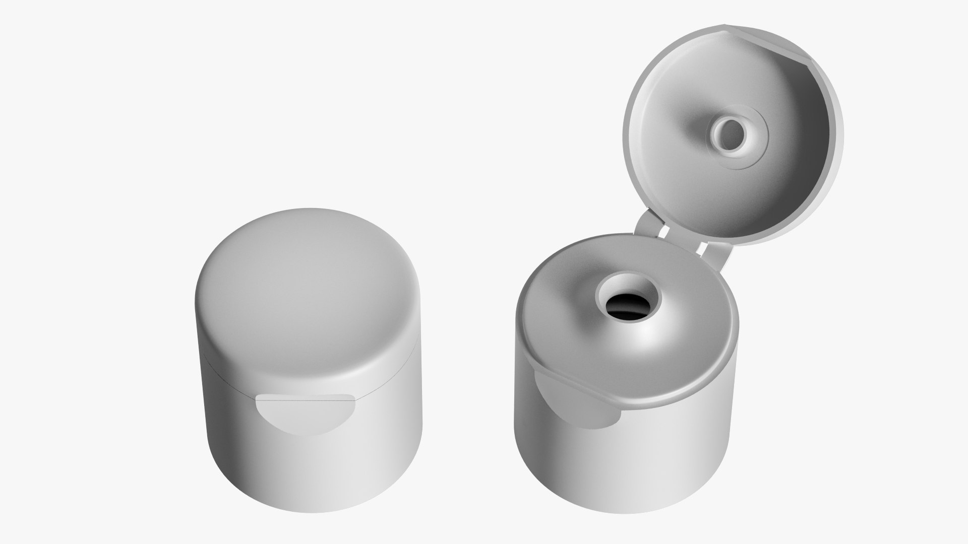 Flip Top Cap 3D Model - TurboSquid 1909863