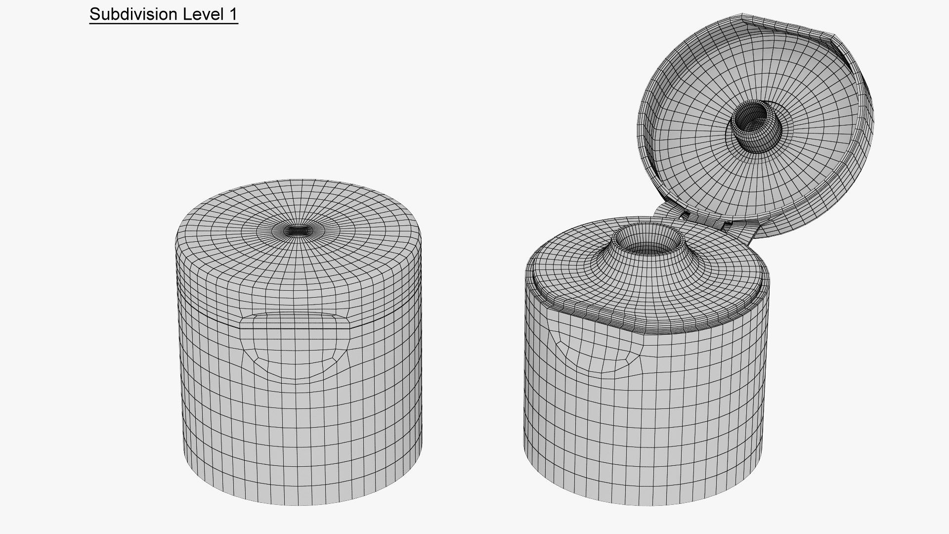 Flip Top Cap 3D Model - TurboSquid 1909863